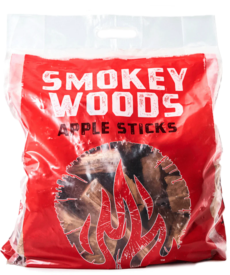 Smokey Woods™ Bagged Apple Mini Log Wood Splits | Cooking Wood ...