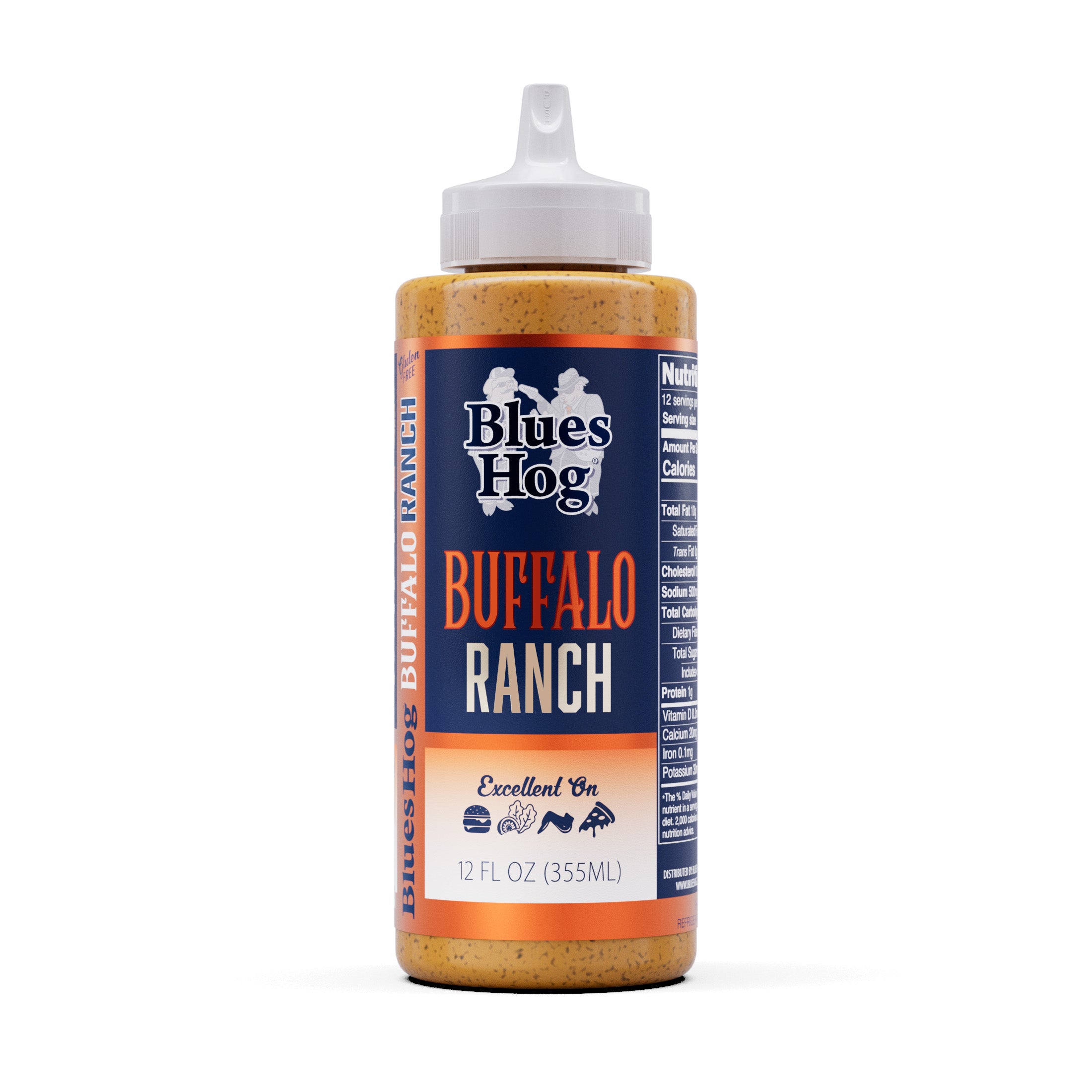 Blues Hog Buffalo Ranch Sauce, Creamy Wing & Dipping Sauce, All-Natural ...