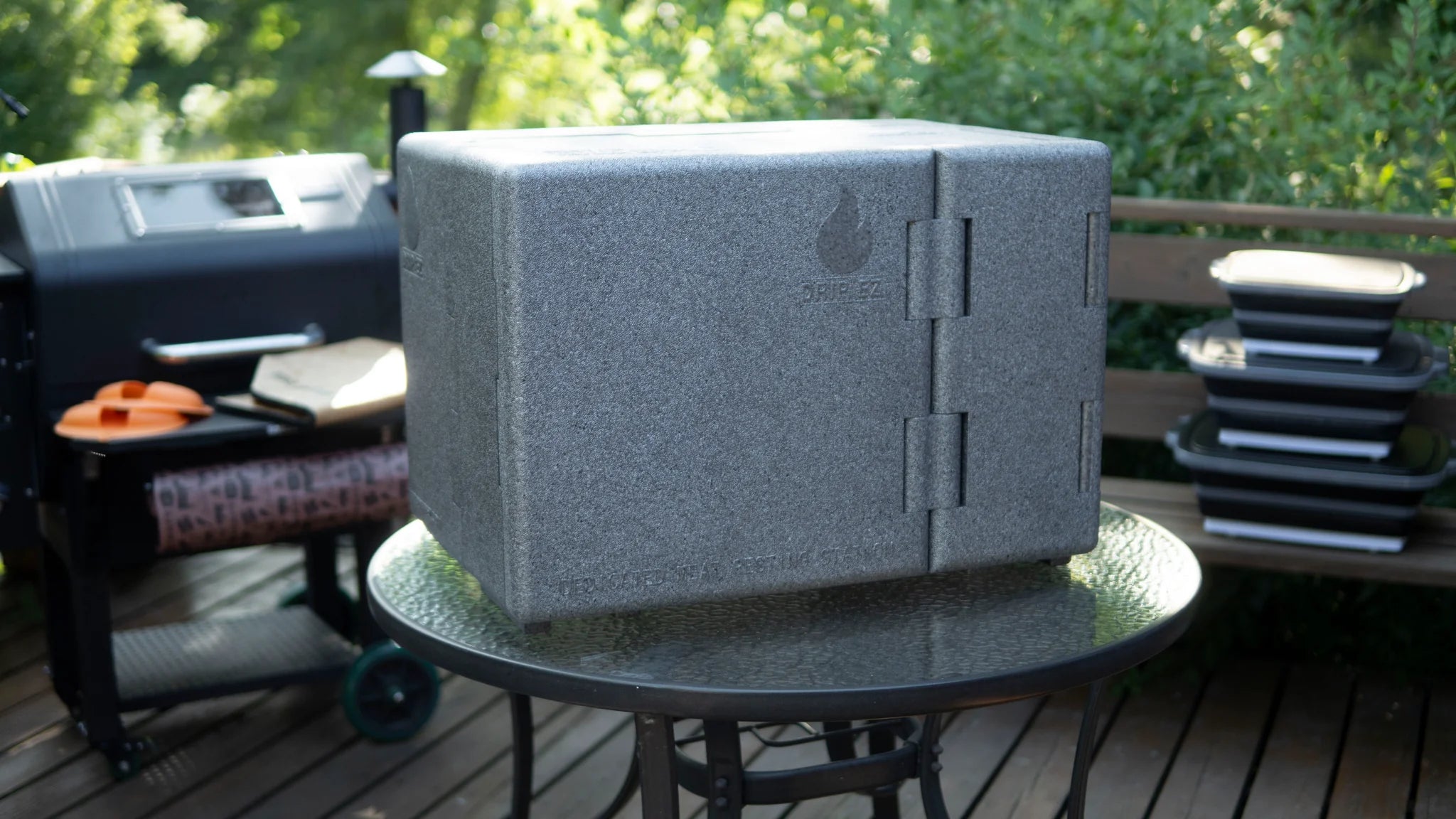 Drip EZ Rest EZ Que Crib™ – American Fire BBQ & Grilling Supply